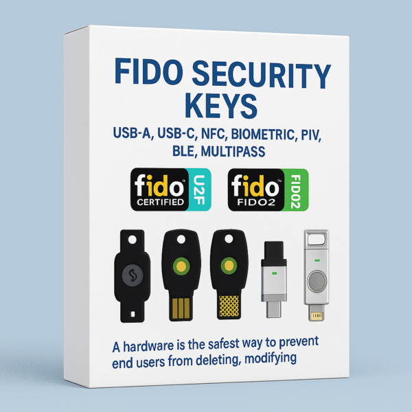 FIDO Security Keys – FIDO2, U2F, and TOTP Authentication
